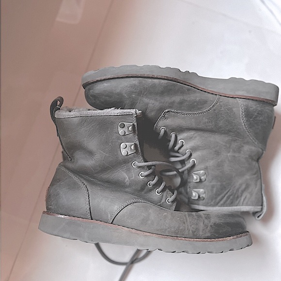 UGG | Shoes | Uggs Winter Butte Fleece Lined Waterproof Leather And ...